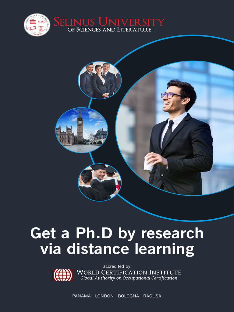 Distance Learning PhD Programs at Selinus | PDF | Doctor Of Philosophy ...