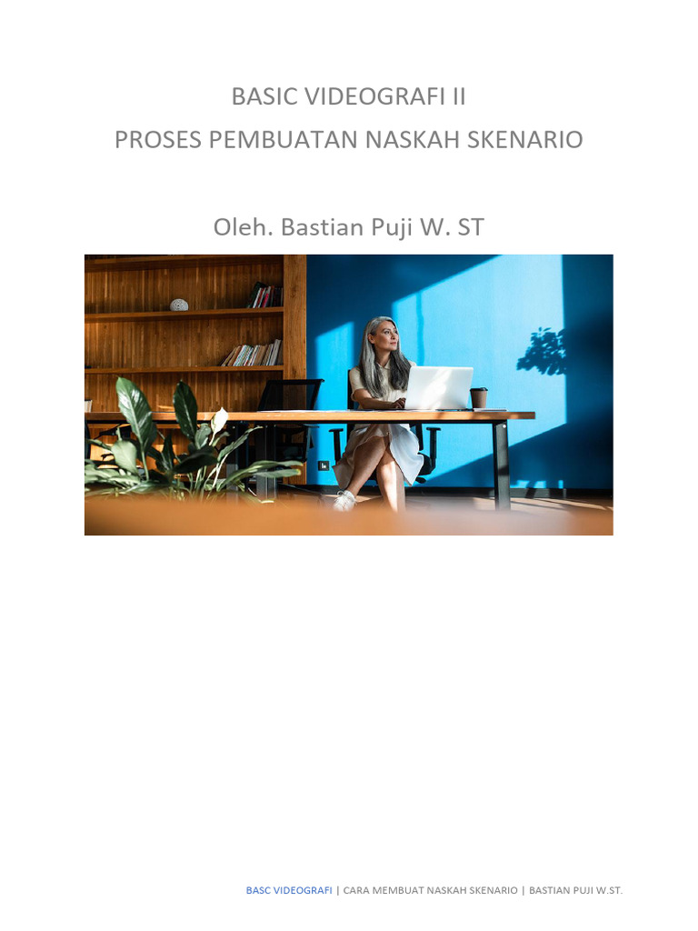 Basic Videografi - Cara Membuat Naskah Skenario | PDF