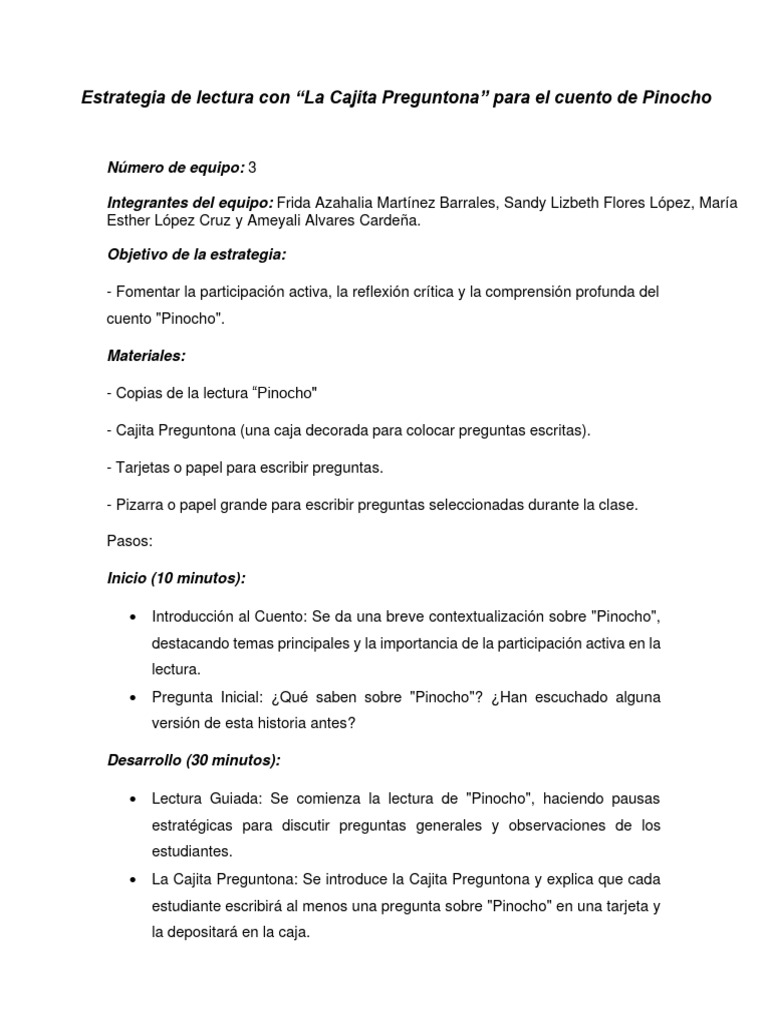 La Caja Preguntona | PDF