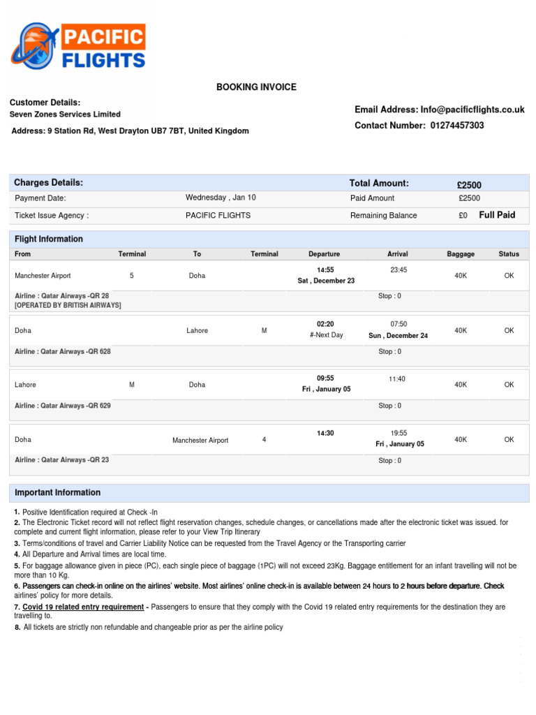 Payment Receipt | PDF | Airlines | Civil Aviation