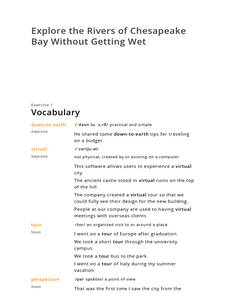 Explore The Rivers of Chesapeake Bay Without Getting Wet | PDF | Chesapeake Bay