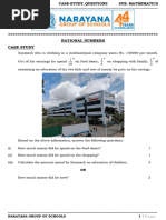 Cbse - Vi - Math - Case Study Questions | PDF | Triangle | Perpendicular