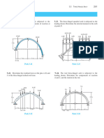 Arches - Problems | PDF | Bending | Structural Analysis