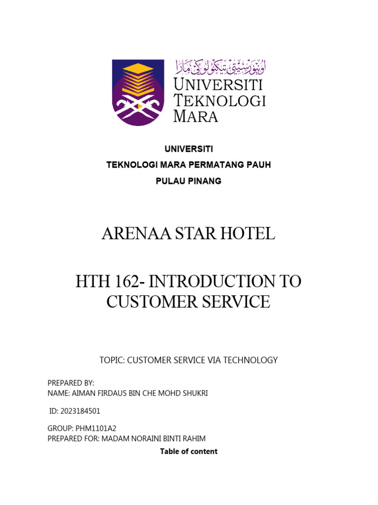 Assignment HTH 162 (Aiman Firdaus) | PDF