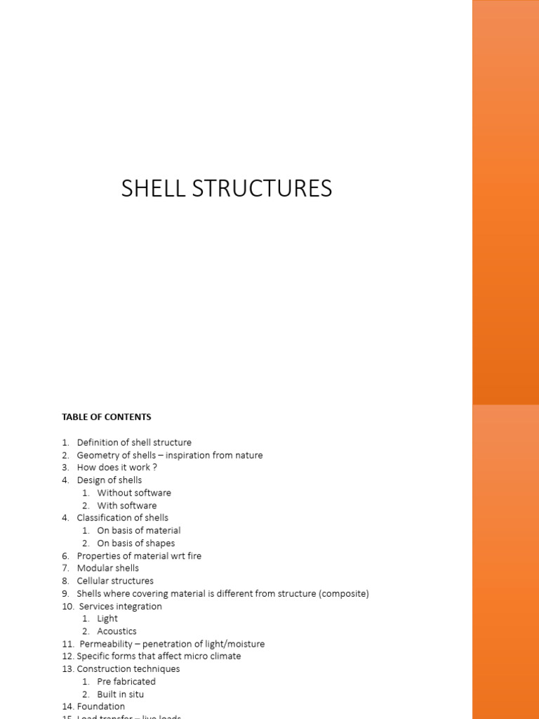 Part-B SHELL - STRUCTURES-1 | PDF | Curvature | Geometry