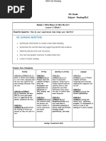 3 Grade HMH Into Reading Module 1 Week 1 Lesson Plan | PDF | Reading ...