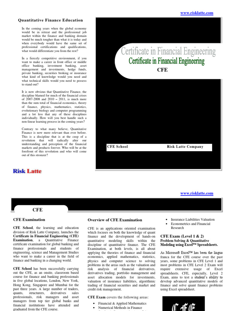 CFE (Level 1 & 2) | PDF | Investing | Economies