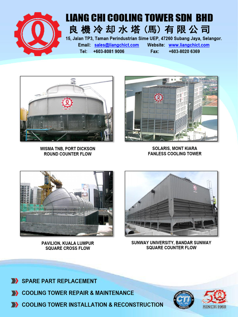 Liang Chi Cooling Tower Services | PDF | Business | Home & Garden