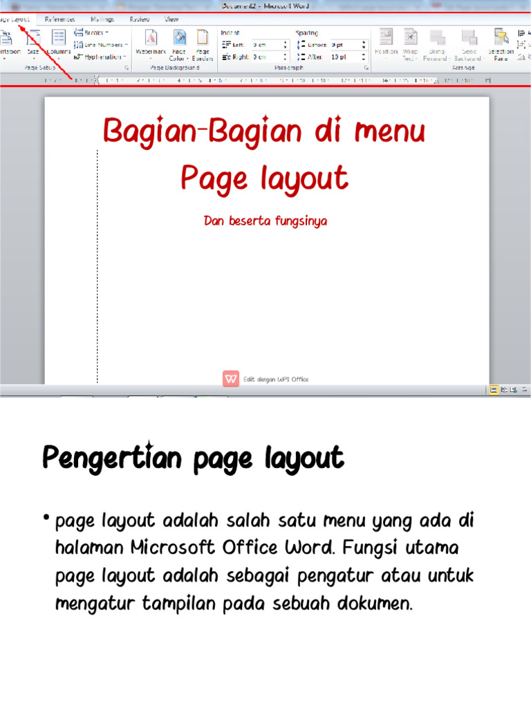Pengertian Page Layout | PDF