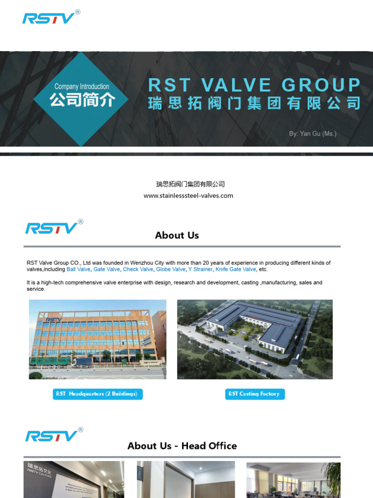2023 RST COMPANY CATALOG | PDF | Valve | Mechanical Engineering