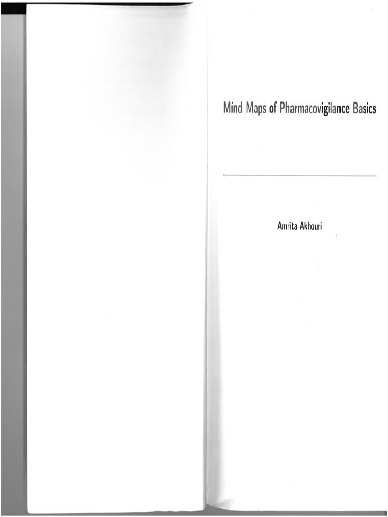 Mind Maps of PV Basics by Amrita Akhouri | PDF | Pharmacovigilance | Medicine