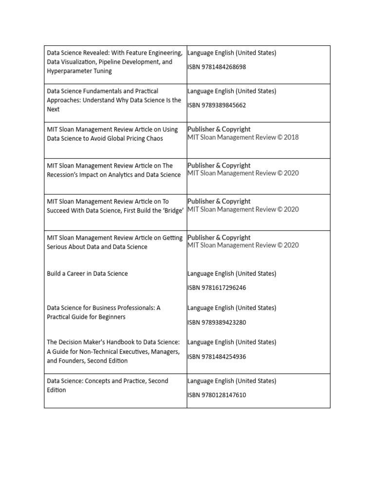 Data Science Bootcamp Books Pdf 