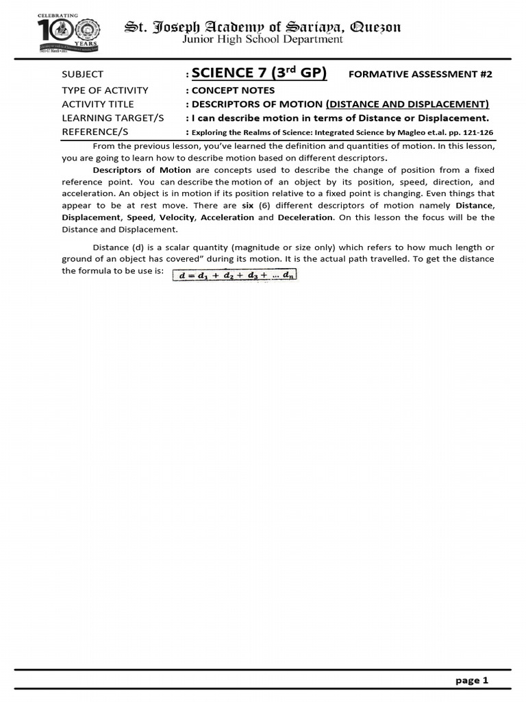 Formative Assessment 2 | PDF