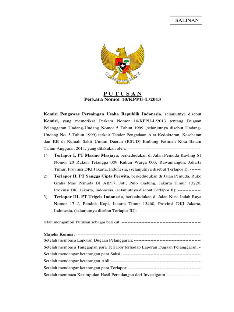 Contoh Po | PDF | Hukum | Teknologi & Rekayasa