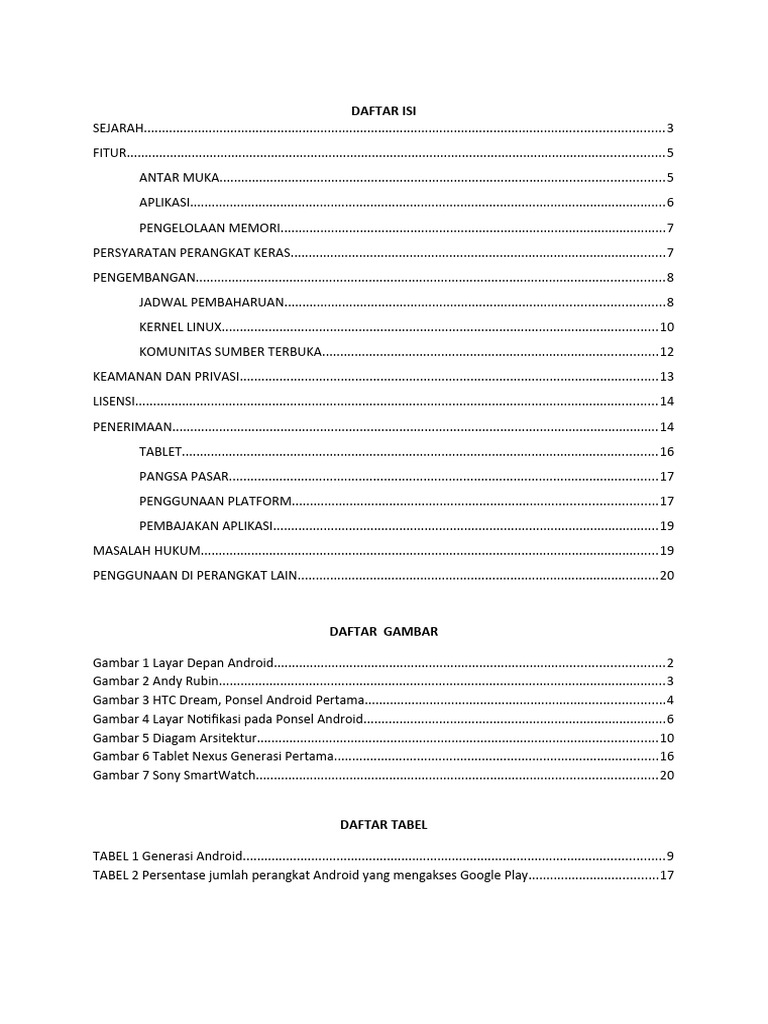 Sejarah dan Dominasi Android | PDF