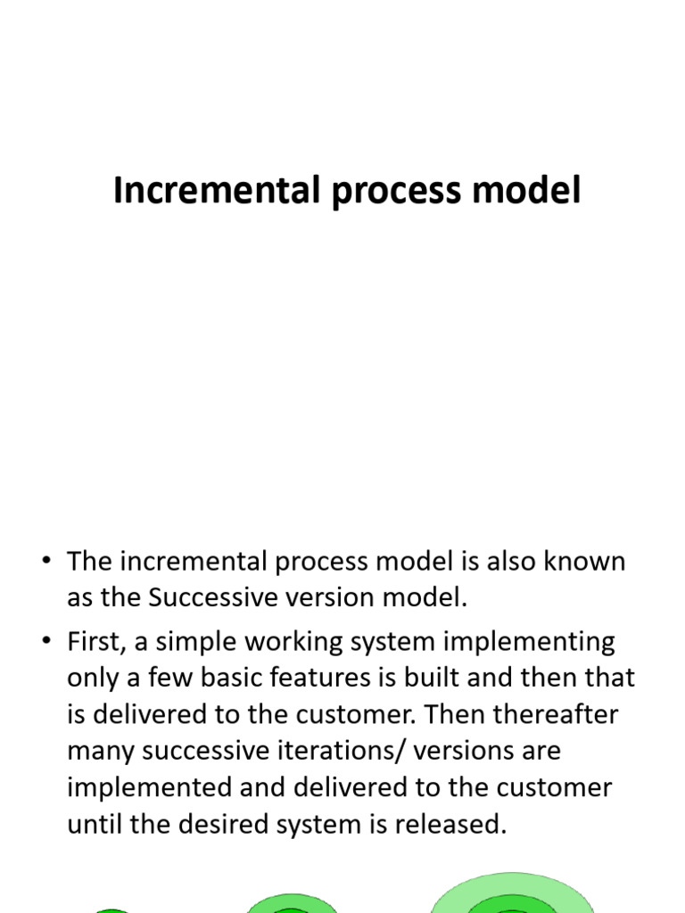 Incremental and Spiral | PDF | Software Development Process | Software ...