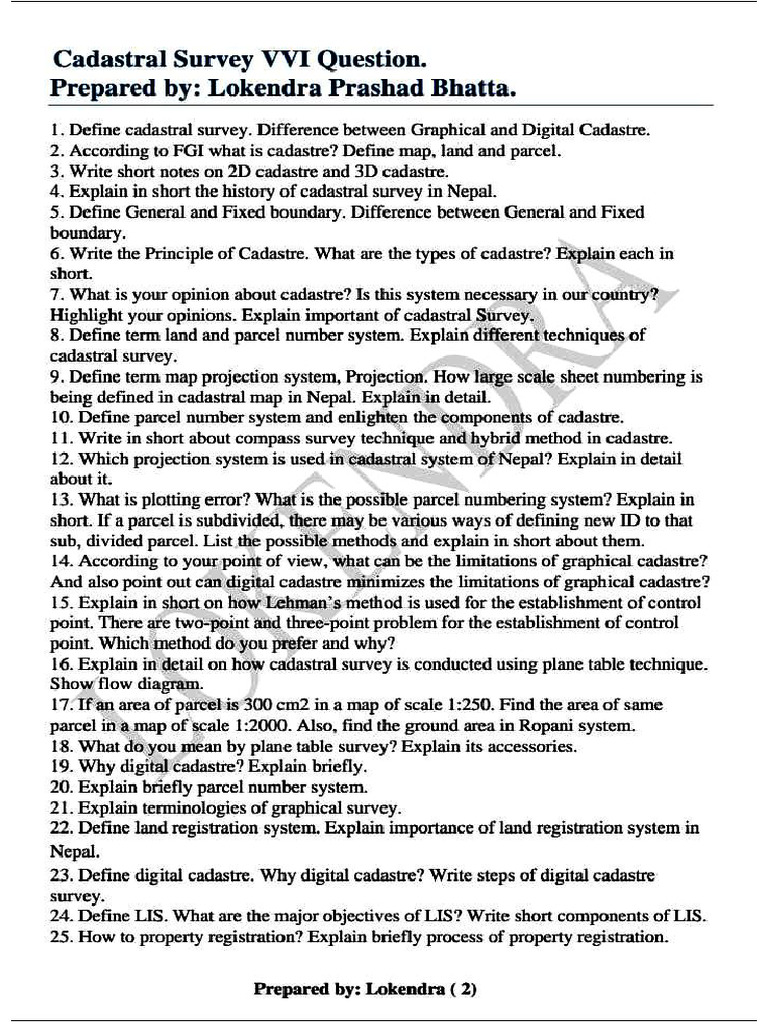 Fourth Sem VVI Question | PDF