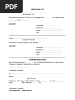 Borang 1a Perkeso | PDF