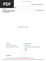 Chipotle Online Order Receipt Guide | PDF | Cooking, Food & Wine