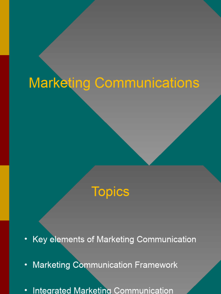 Marketing Communication | PDF | Marketing Communications | Brand