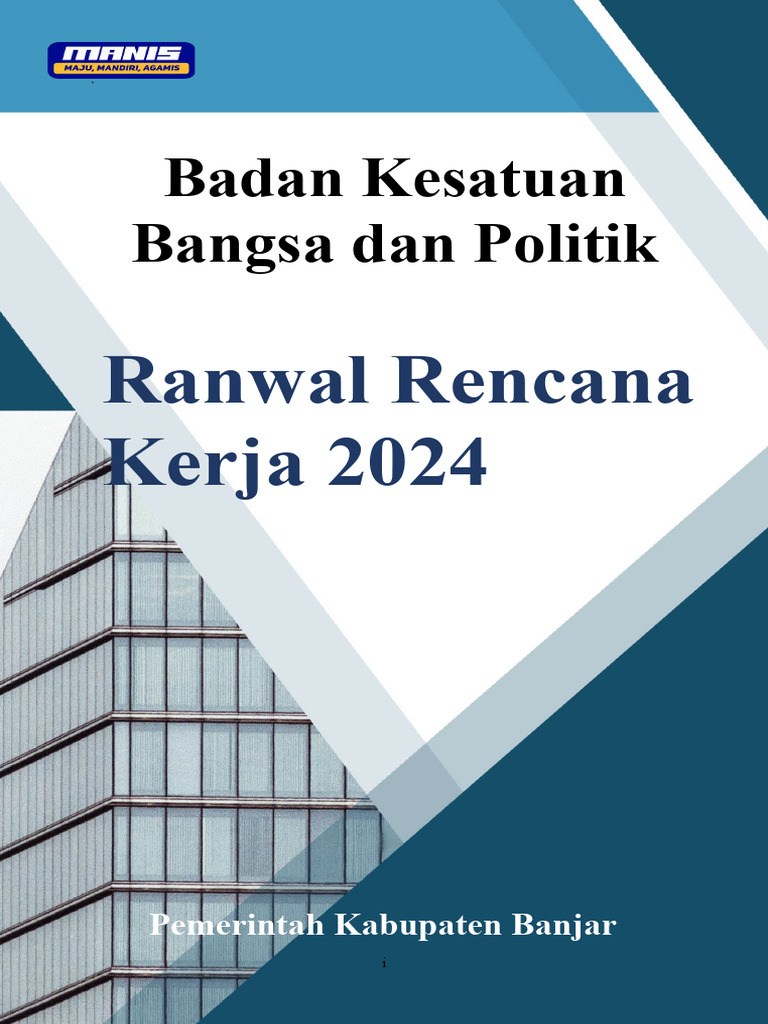 Ranwal Draft Renja 2024 Bakesbangpol | PDF