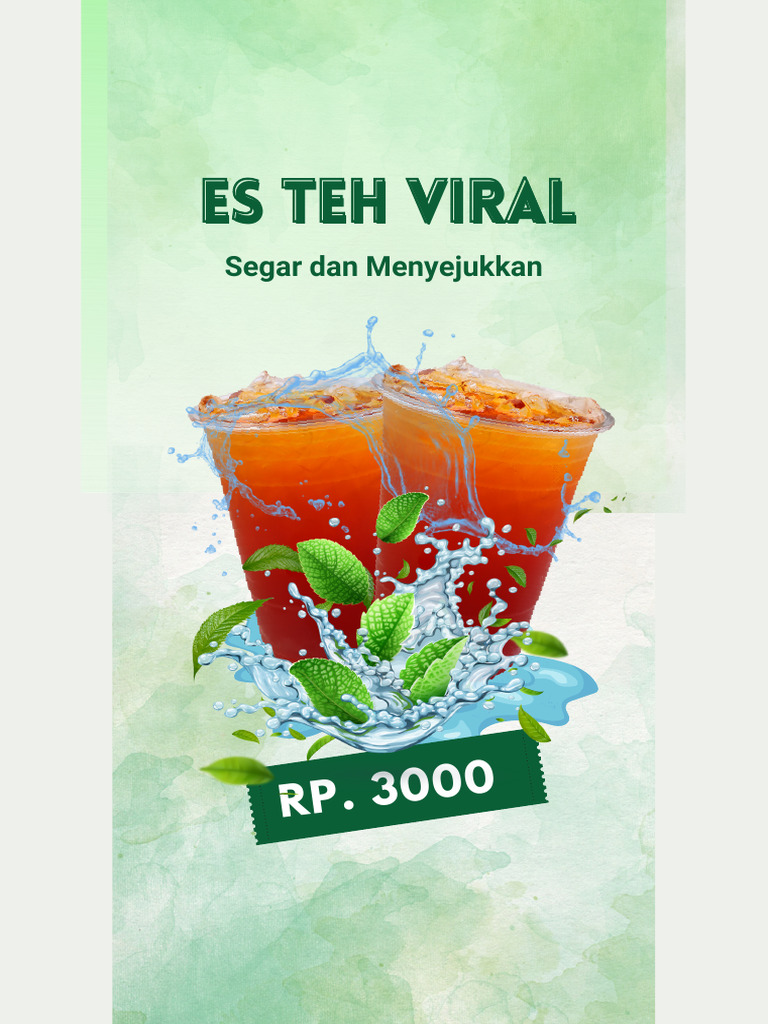 Banner Promosi Es Teh Jumbo | PDF