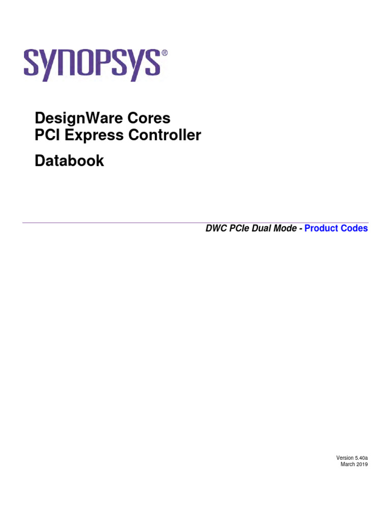 eetop.cn_DWC_pcie_ctl_dm_databook_5.40a | PDF