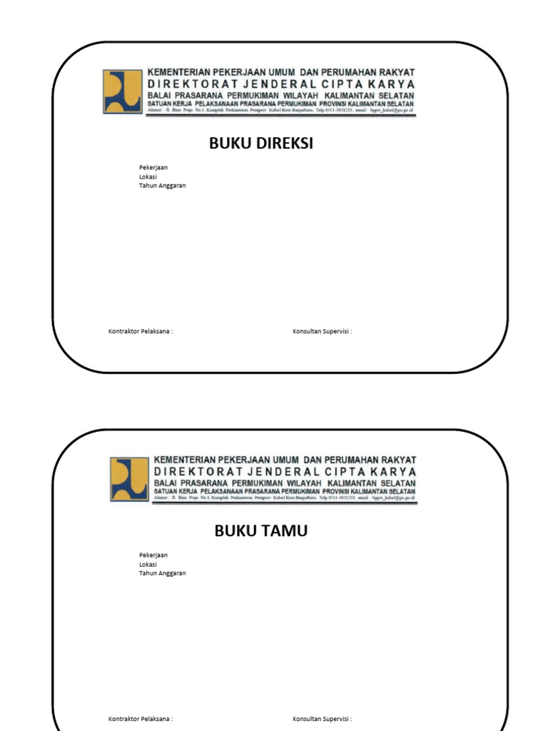 Buku Direksi Dan Buku Tamu | PDF
