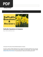 Daffodils Poetic Devices | PDF | Poetry | Poetic Devices