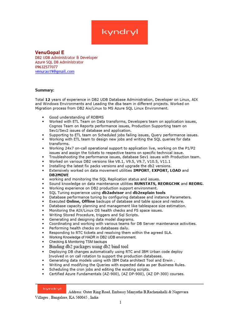 Azuresql Pdf Ibm Db2 Databases 