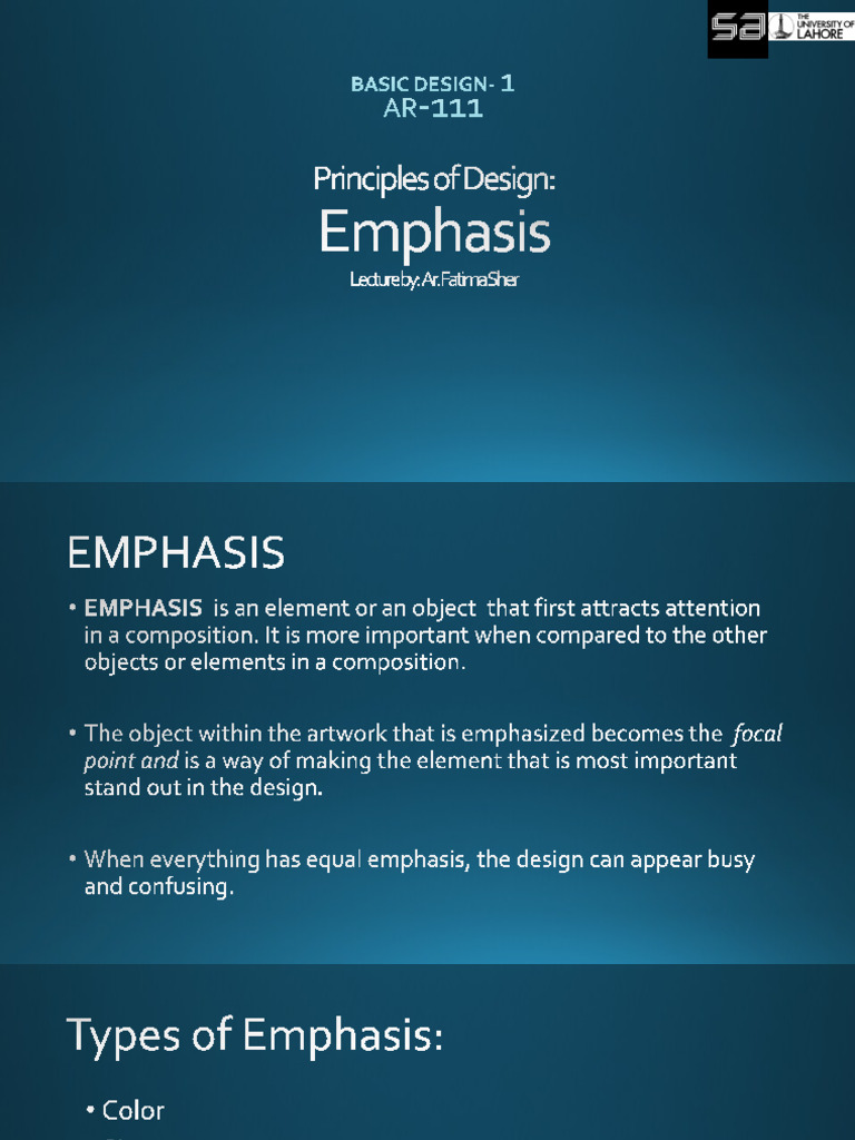 emphasis | PDF