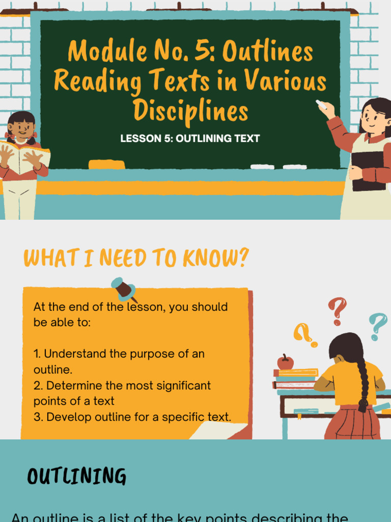 Module-5_-Outlining-style | PDF | Reading Comprehension | Concept