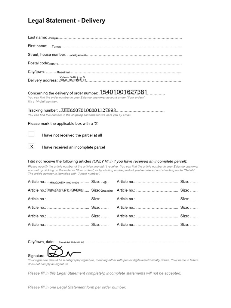 UK Legal Statement - Deliveryy | PDF | Service Industries | Written ...