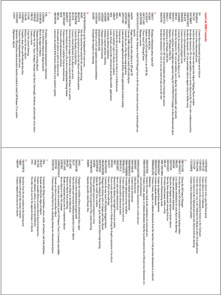 Command Autocad Pdf