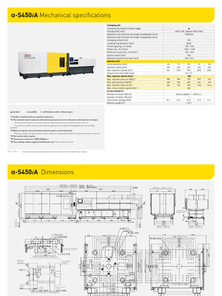Datasheet A S450ia98 | PDF | Mechanical Engineering
