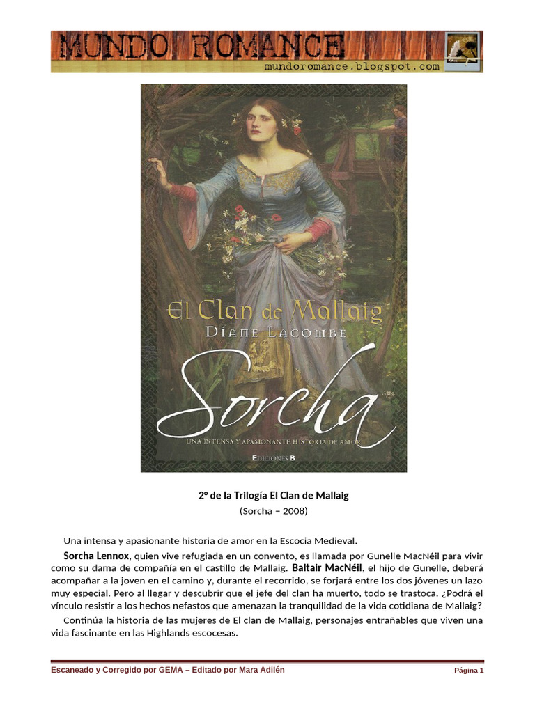 Sorcha Pdf