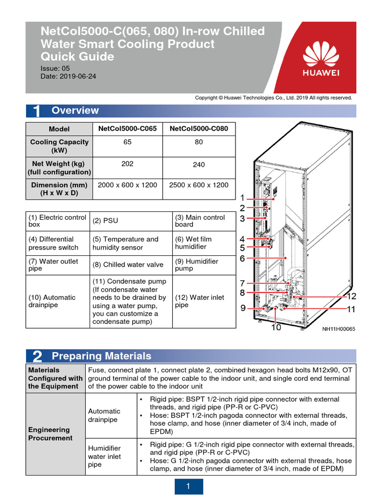NetCol5000-C (065, 080) In-Row Chilled Water Smart Cooling Product ...