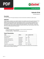 Castrol MHP 153 Data Sheet | PDF | Lubricant | Fuel Oil