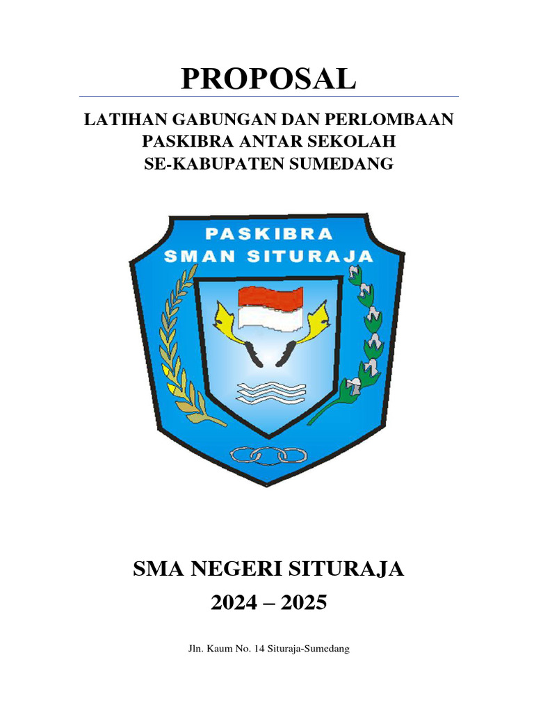 Latihan Gabungan Paskibra Sumedang 2024 | PDF
