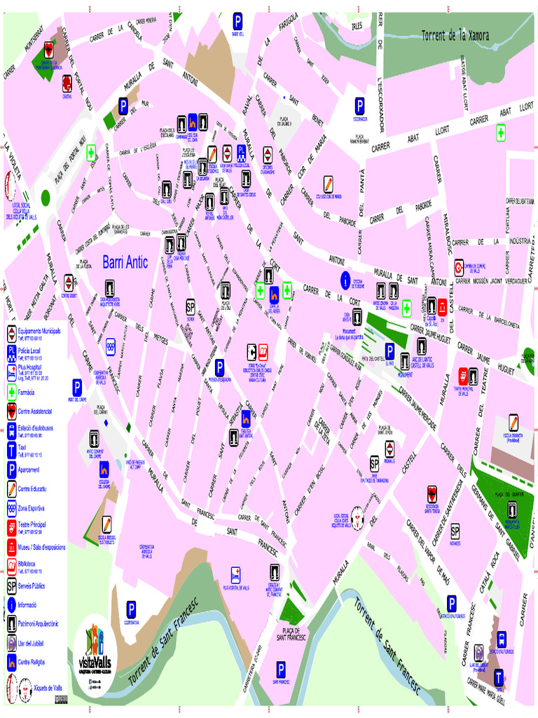 MAPA Valls Barri Antic | PDF