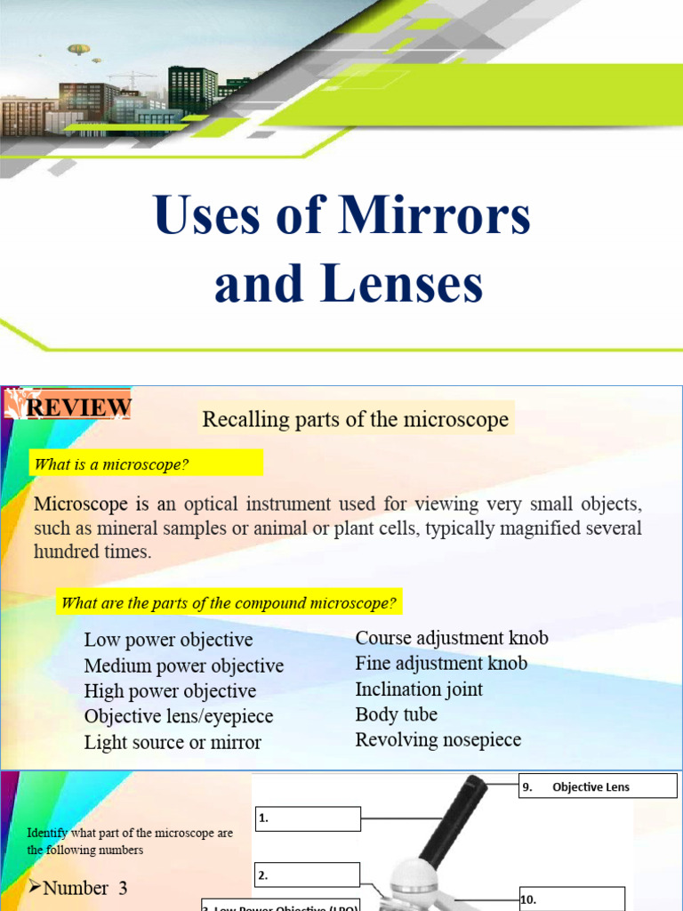 Cot 1 | PDF | Optics | Mirror