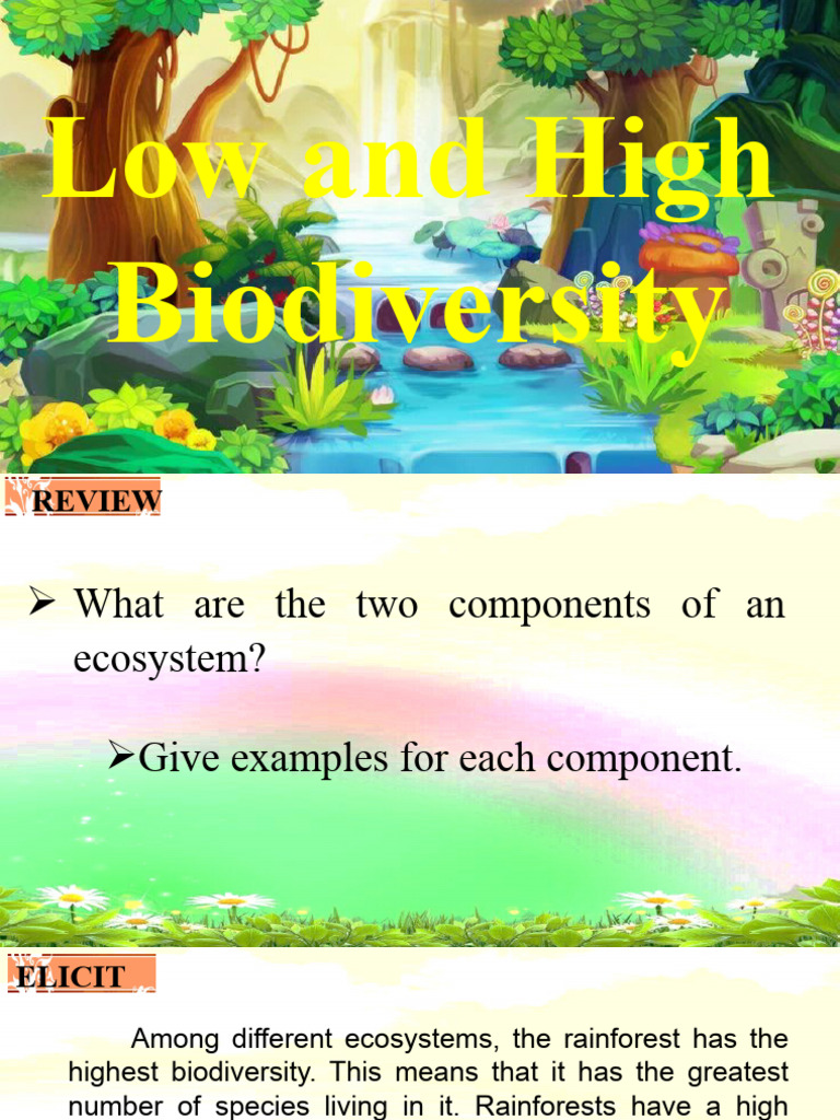 PPT COT 2 | PDF | Biodiversity | Ecosystem