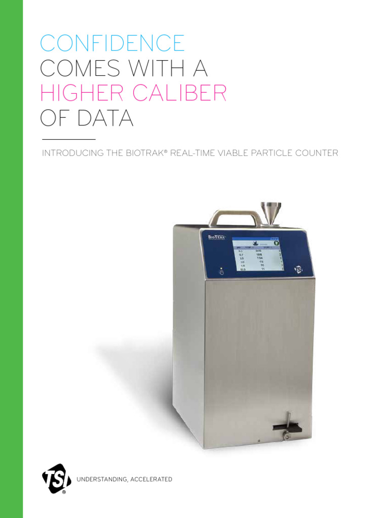 BioTrak Brochure US 5001439 | PDF | Physical Sciences | Chemistry