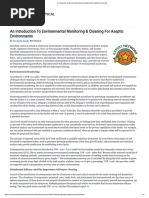 USP-NF 〈1116〉 Microbiological Control and Monitoring of Aseptic ...