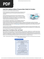 Allowable Excess Fill Volume | PDF | Food And Drug Administration ...