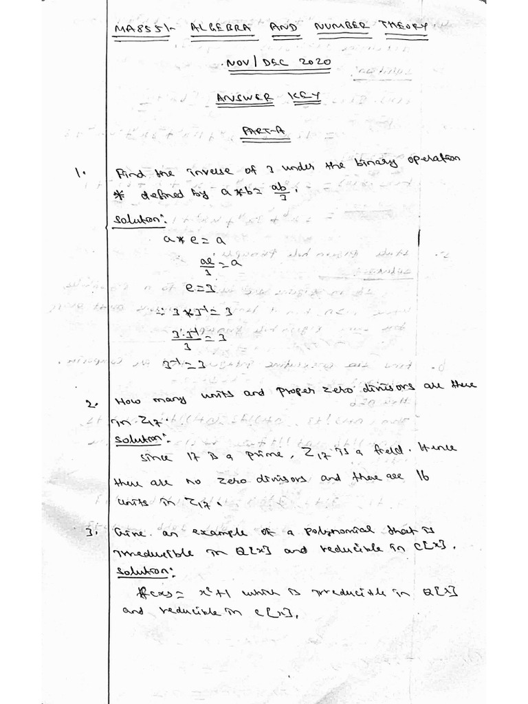 Ant Solved Uqp Dec 2020 | PDF