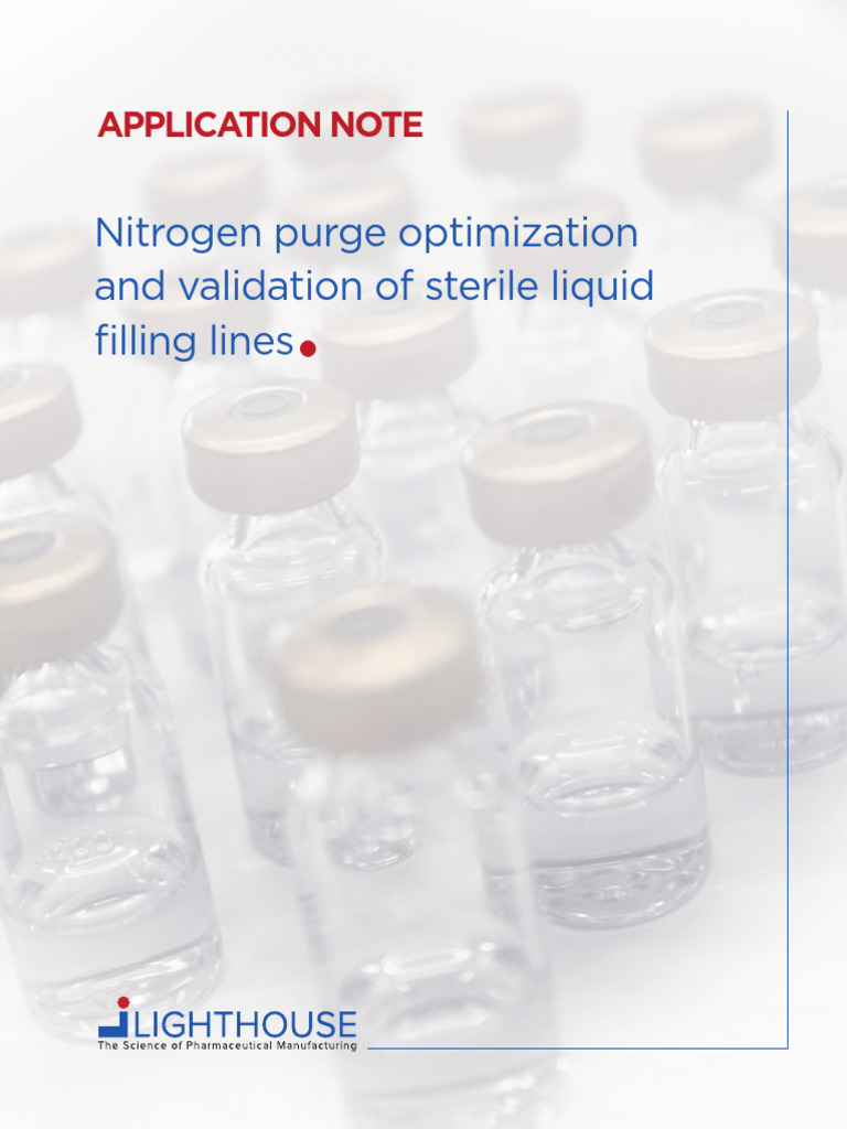 Nitrogen Purge Optimization in Filling Lines | PDF | Oxygen | Nitrogen