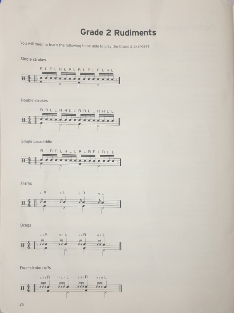 Drums Grade 2 | PDF