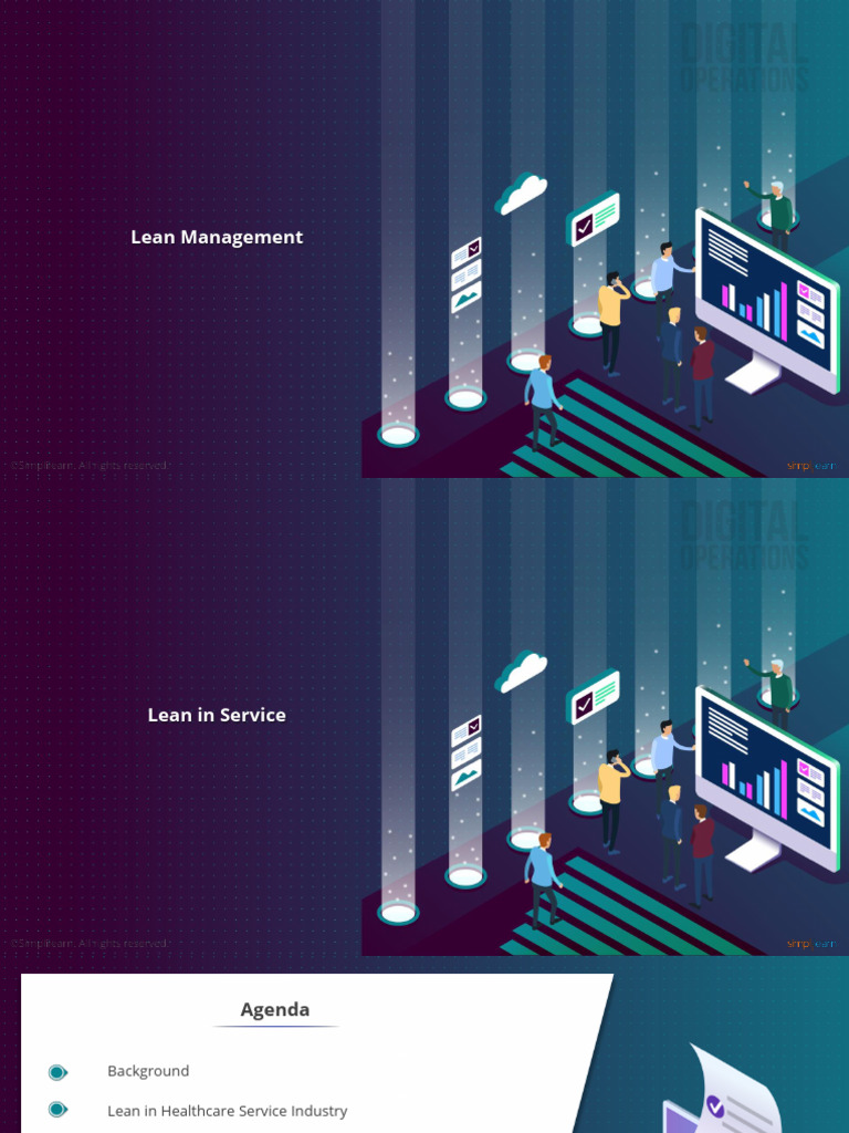 Lesson 5 - Lean in Service | PDF | Lean Manufacturing | Patient