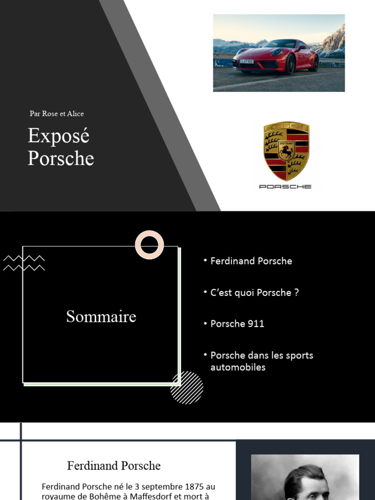 Exposé Porsche | PDF